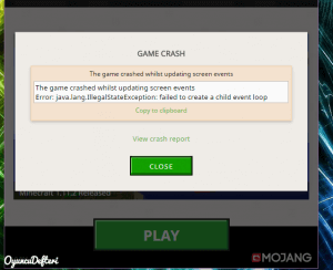 [ÇÖZÜLDÜ] java.lang.IllegalStateException: failed to create a child ...